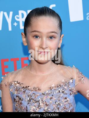 Ava Marchfelder arriving to Netflix’s ‘Ivy + Bean’ Premiere at Harmony ...