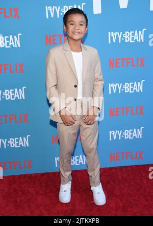 Roman Pesino arriving to Netflix’s ‘Ivy + Bean’ Premiere at Harmony ...