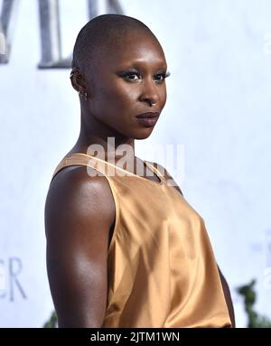 Cynthia Erivo arriving to "The Lord of the Rings: The Rings of Power ...