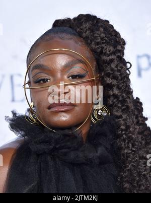 Shoniqua Shandai arriving to "The Lord of the Rings: The Rings of Power ...