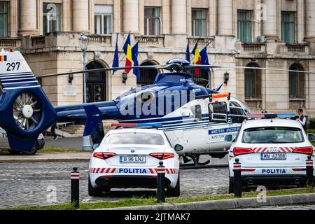 Romanian Police (Politia Romana) car show in Bucharest, Romania, 2022 ...