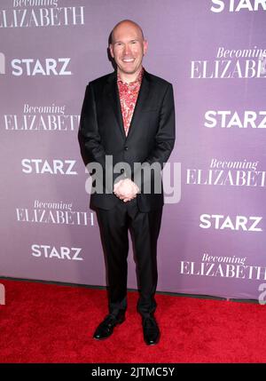 Alex Macqueen attending the 'Becoming Elizabeth' New York Premiere held ...