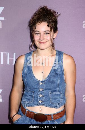 Ruby Ashbourne attending the 'Becoming Elizabeth' New York Premiere ...