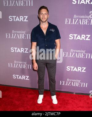 Corey Mach attending the 'Becoming Elizabeth' New York Premiere held at ...