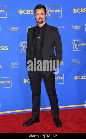 Matthew Atkinson arriving at the 49th Annual Daytime Emmy Awards held ...