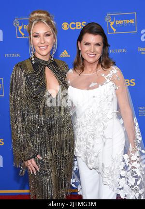 Alexes Marie Pelzer and Kimberlin Brown arriving at the 49th Annual ...