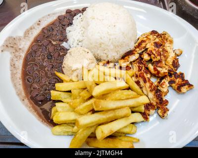 fries with Brazilian picanha Stock Photo - Alamy