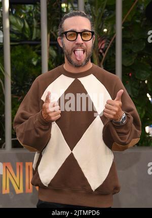 Pete Wentz arriving to 'Jurassic World Dominion' world premiere at the ...