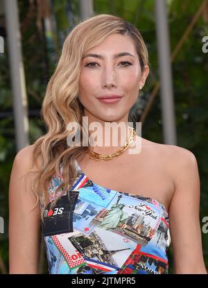 Dichen Lachman arriving to 'Jurassic World Dominion' world premiere at ...