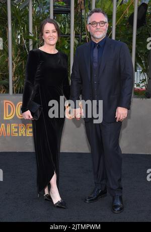 Colin Trevorrow and Isabelle Trevorrow arriving to 'Jurassic World ...