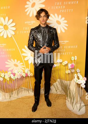 Gavin Casalegno attending 'The Summer I Turned Pretty' New York ...