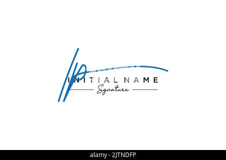 IP Signature Logo Template Vector Stock Vector Image & Art - Alamy