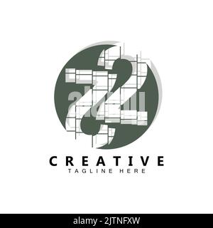 Number 2 two logo design premium icon vector illustration for company ...