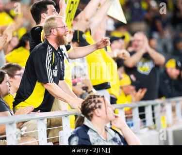 Columbus, Ohio. August 31, 2022: Inter Miami forward Corentin Jean (14 ...