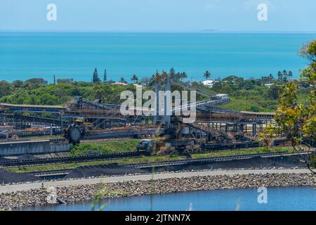 Two coal terminals at the port, Hay Point Coal Terminal (HPCT) and ...