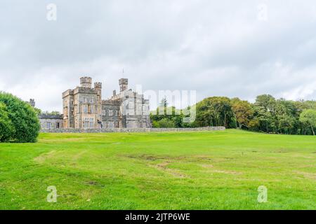 Lews Castle, Victorian era castle in Stornoway, Isle of Lewis, Scotland ...