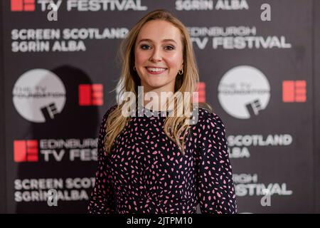Rose Ayling-Ellis attends the Edinburgh TV festival in in the Edinburgh ...