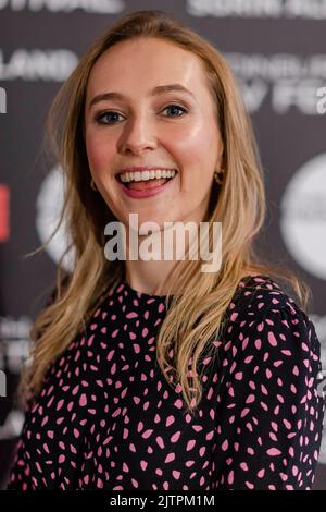 Rose Ayling-Ellis attends the Edinburgh TV festival in in the Edinburgh ...