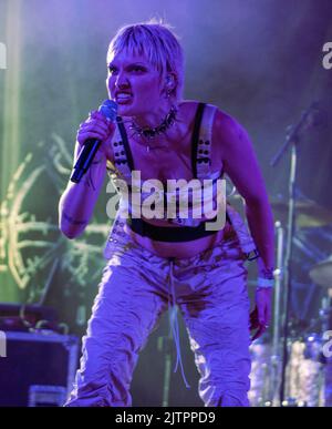 Cassyette plays at Leeds Festival on Sunday 28th August 2022, playing ...