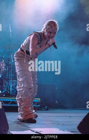 Cassyette plays at Leeds Festival on Sunday 28th August 2022, playing ...