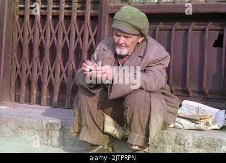 Bucharest, Romania, 1990. A few months after the anticommunist ...