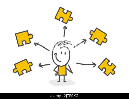 Stick figures. Signs, Business, Success. Smiling Stick Figure Stickman ...