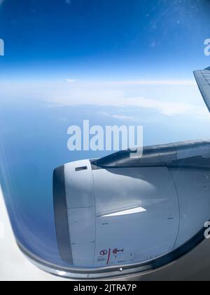 Athens region seen from a flying plane, Southern Europe Stock Photo - Alamy