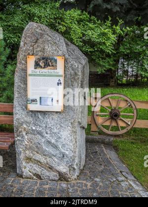 Zell am Ziller village in Zillertal Stock Photo - Alamy