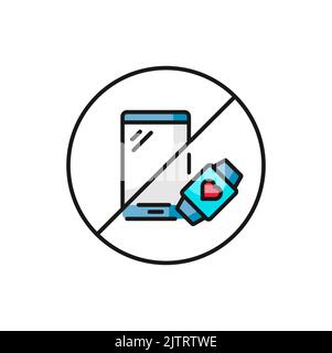 MRI icon, no electronic device for radiology scan or CT medical ...