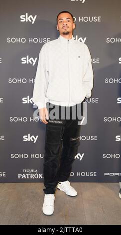 Moses McKenzie arriving at the Soho House Awards at 180 House in London ...