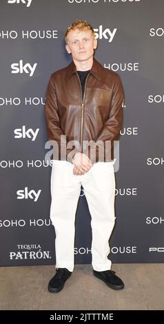 George Jaques arriving at the Soho House Awards at 180 House in London ...