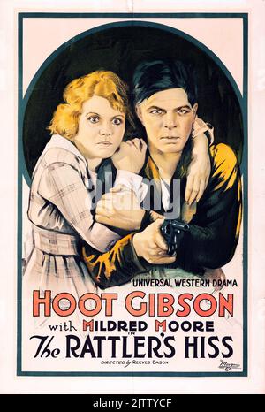 Vintage film poster - Western - Hoot Gibson - Wild Horse (Allied ...