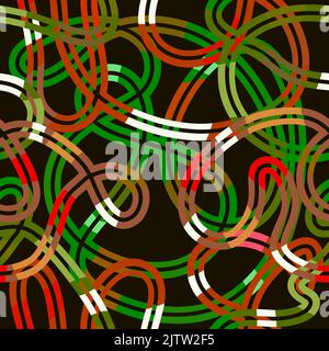 Kids cartoon ribbons seamless festive pattern for gifts box and ...