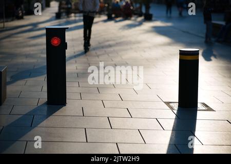 Post Street Mall pedestrian zone, Windhoek, Namibia, Windhoek Stock ...