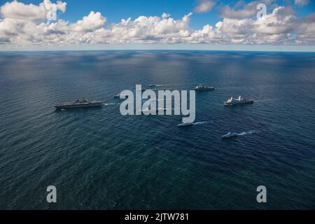220830-N-GF955-1700 BALTIC SEA (Aug. 30, 2022) The Wasp-class ...