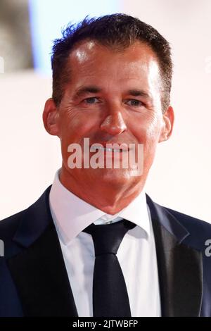 Scott Stuber attends the premiere of 'Bardo' during the 79th Venice ...