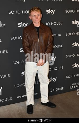 George Jaques arrivers at the Soho House Awards at Soho House, 180 ...
