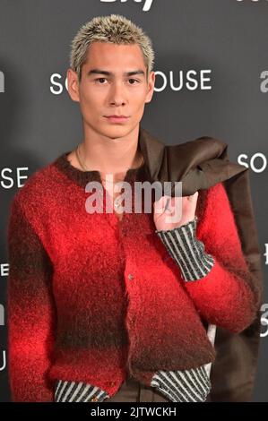 Evan Mock is an American model, actor, and skateboarder arrivers at the ...