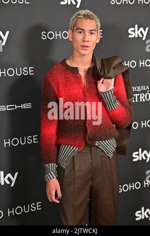 Evan Mock is an American model, actor, and skateboarder arrivers at the ...