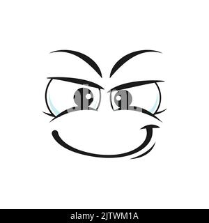 Comic Character Mouth Smirk