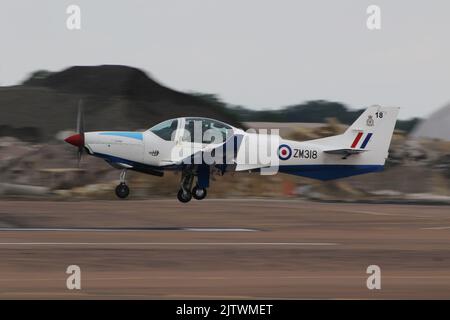 ZM318, a Grob Prefect T1 operated by the Royal Air Force (RAF ...