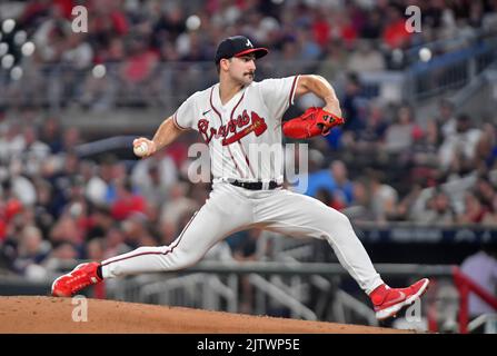 Atlanta, GA, USA. 01st Sep, 2022. Atlanta Braves pitcher Spencer ...