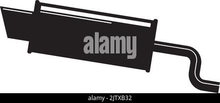 Motorcycle exhaust vector image, this image can be used for exhaust ...