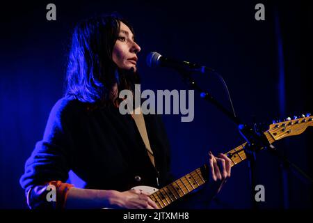 Copenhagen, Denmark. 01st Sep, 2022. The English band King Hannah ...