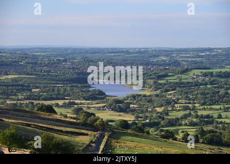 The Roaches and gun moor area of the Staffordshire peak district Stock ...
