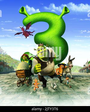 SHREK, SHREK THE THIRD, 2007 Stock Photo - Alamy