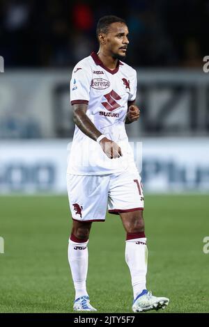 Valentino Lazaro of Torino FC looks dejected during the Serie A ...