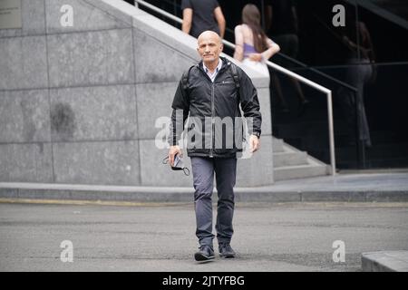 Jonathan Feld at Southwark Crown Court, London, where his sister Louise ...