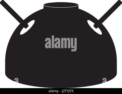 landmine vector image, this vector can be used for logo making ...
