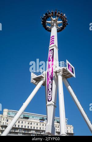 Funfair ride at Southend, Essex Stock Photo - Alamy